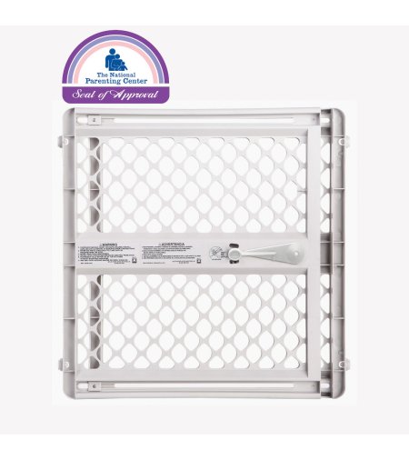 North States Classic Supergate - Light Grey | TjsKids | TjsKids.com