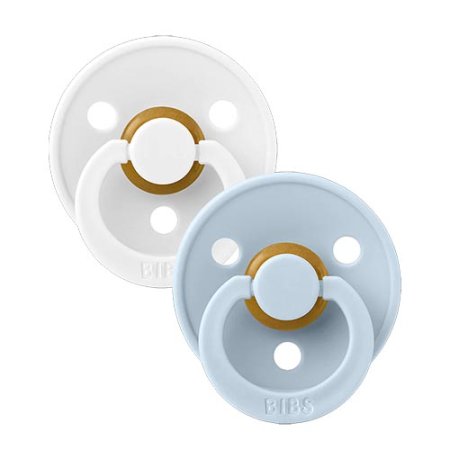 Bibs Original Colour Latex Pacifier Baby-Blue White|TJSKIDS.COM ...