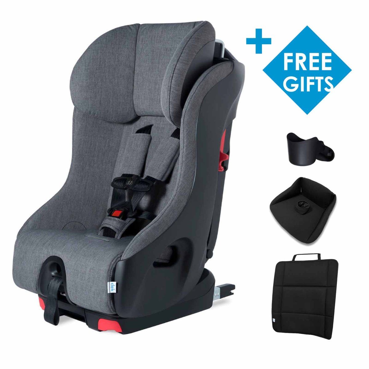 Clek Foonf Convertible Car Seat - Thunder | TJsKids | TjsKids.com