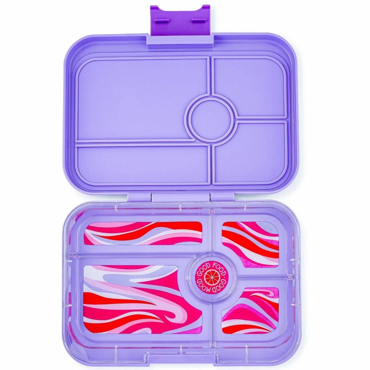 Yumbox Tapas 4 Compartment Ibiza Purple - Groovy Tray | TJSKIDS.COM ...
